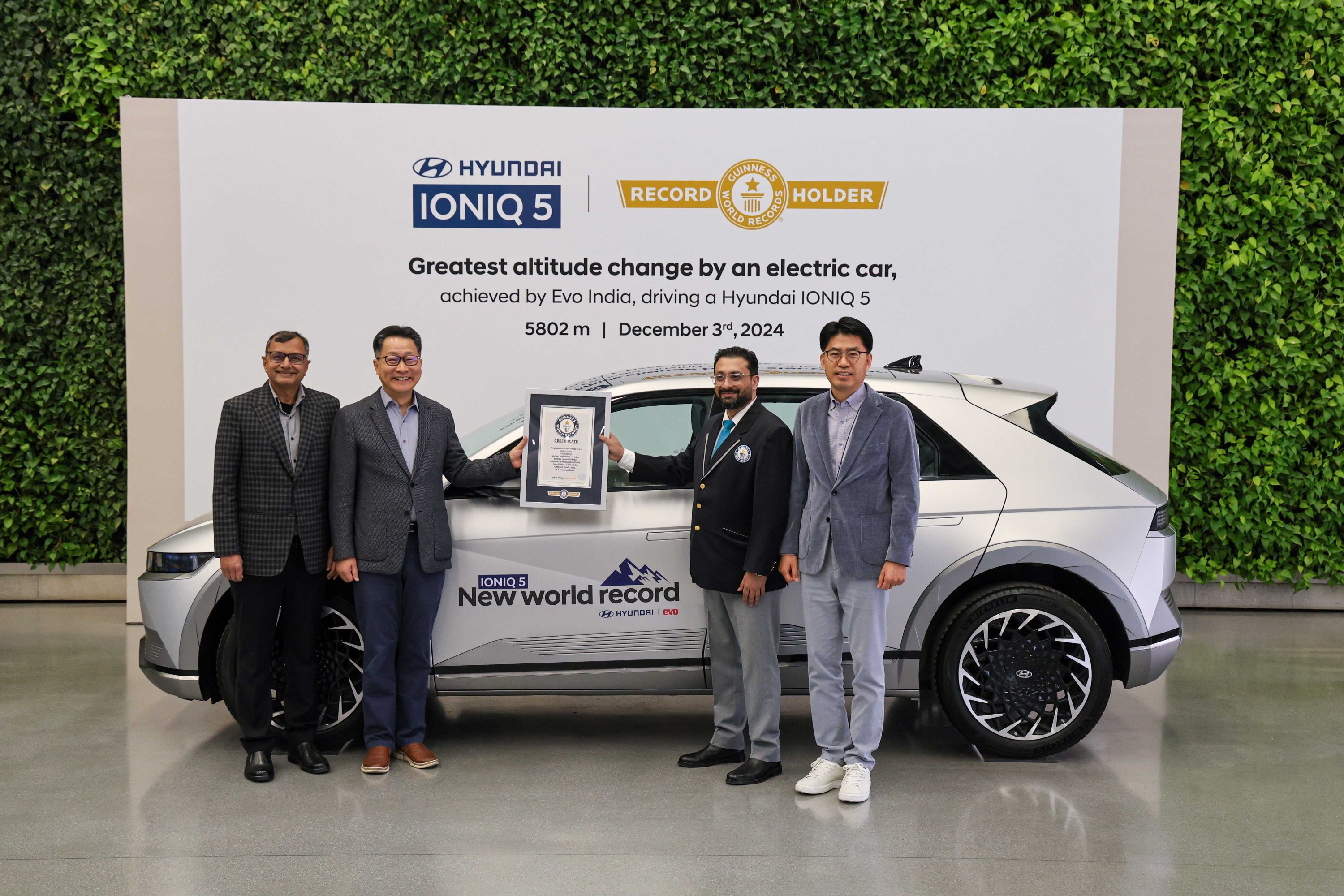 Hyundai Ioniq 5 Claims Guinness World Records in Electric Innovation